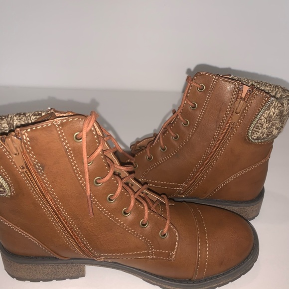 Madden Girl | Shoes | Madden Girl Brave Cognac Brown Size 5 | Poshmark